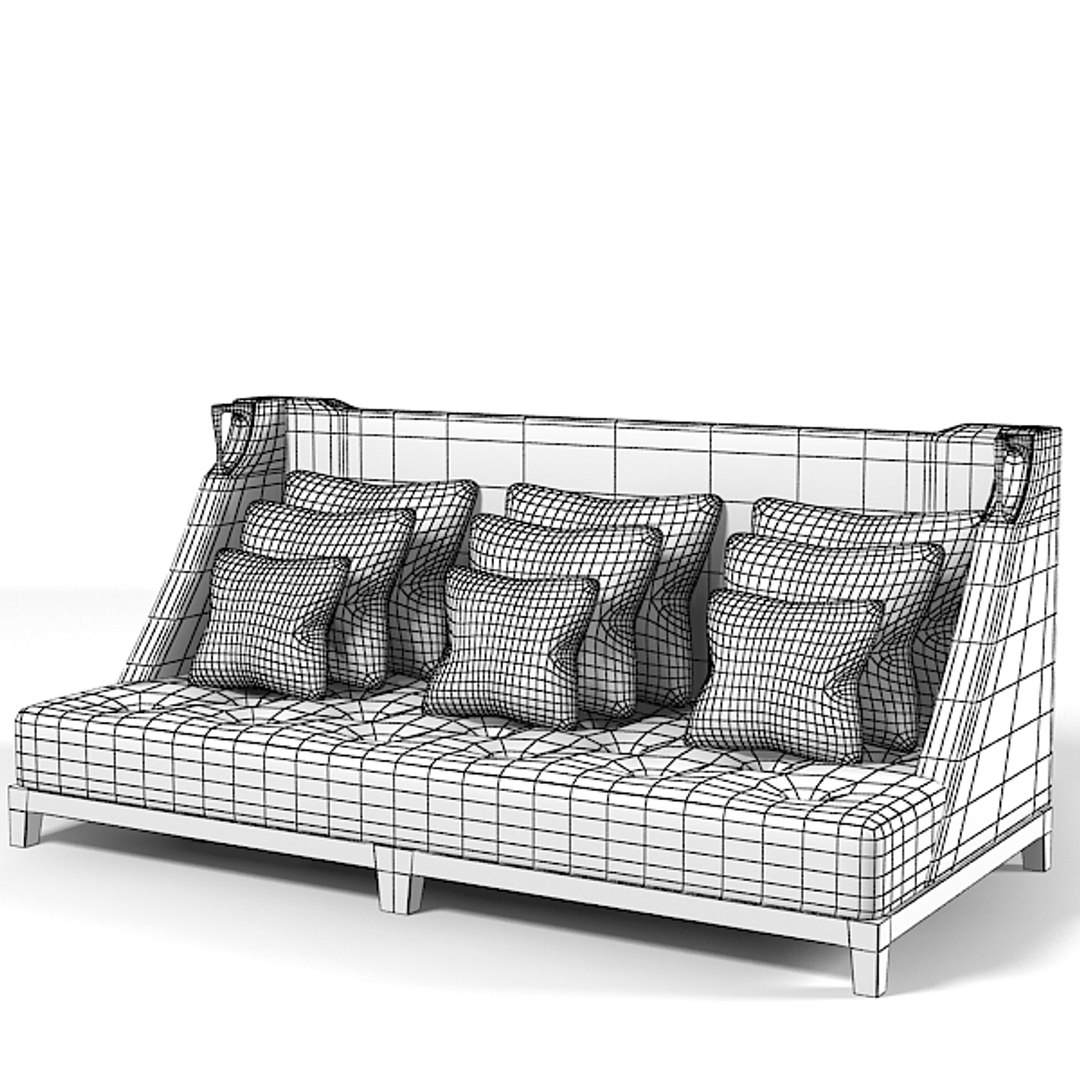 3d Model Promemoria Albert Sofa