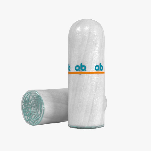 tampon realistic 3d obj