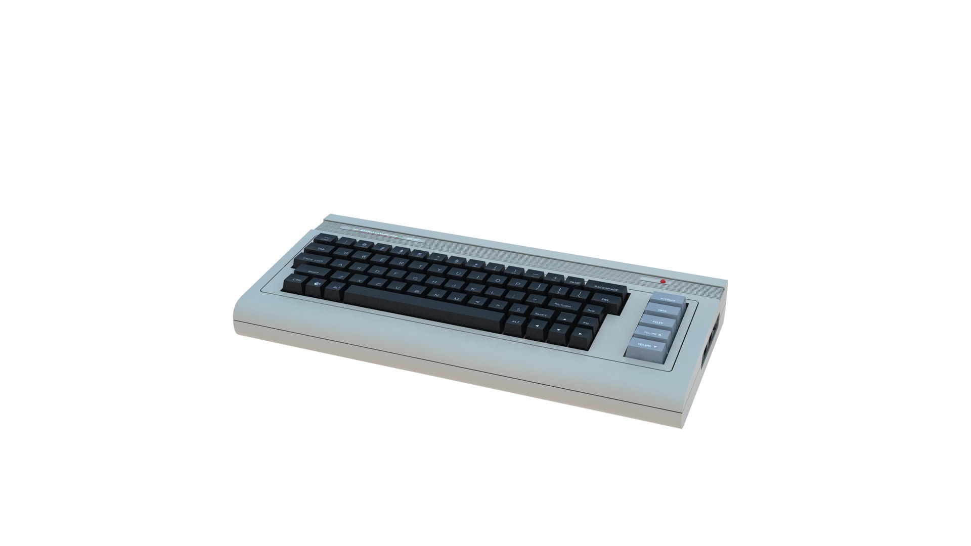 Vintage Keyboard 3D - TurboSquid 2046222