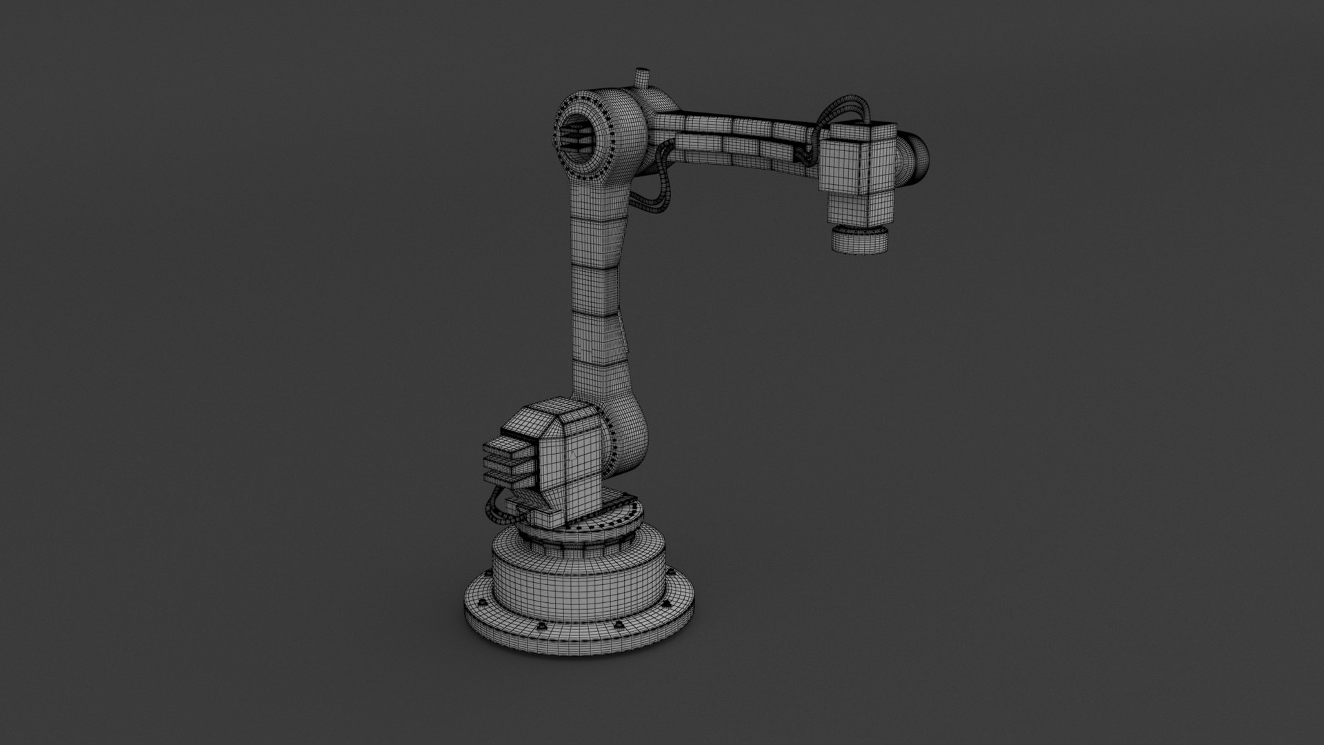 Industrial Robot 02 3D Model - TurboSquid 2198012