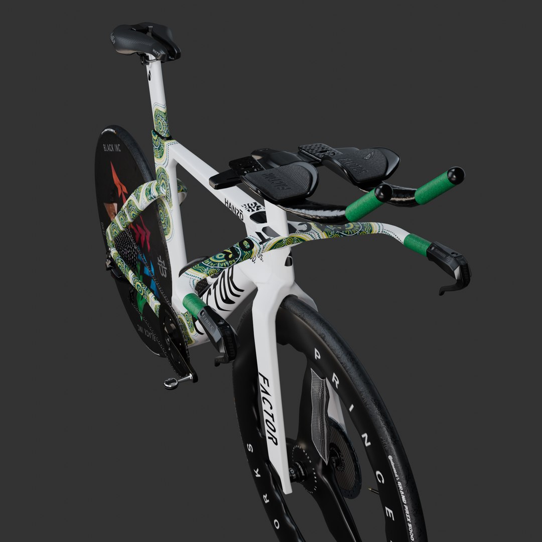 Factor Hanzo Time Trial Bike 3D Model - TurboSquid 2208749