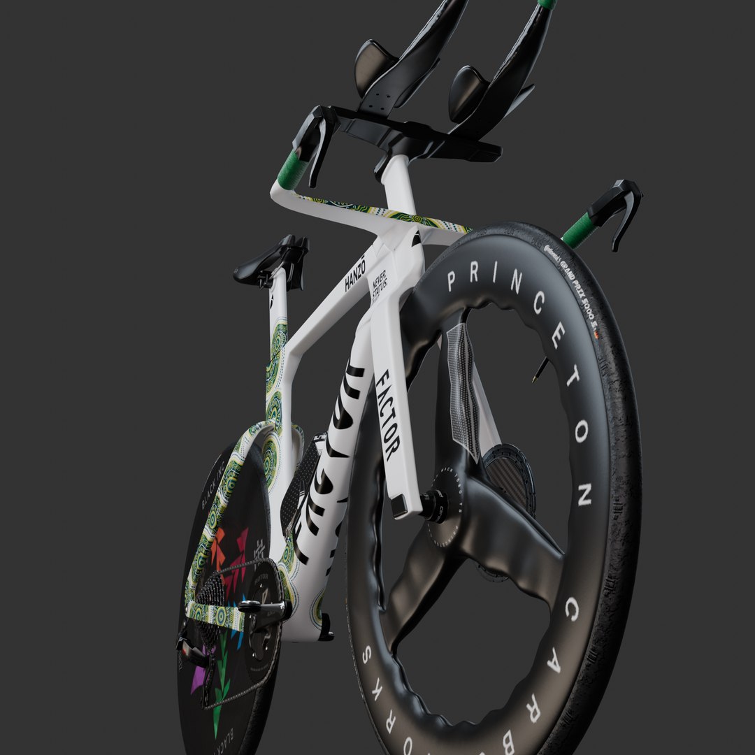 Factor Hanzo Time Trial Bike 3D Model - TurboSquid 2208749