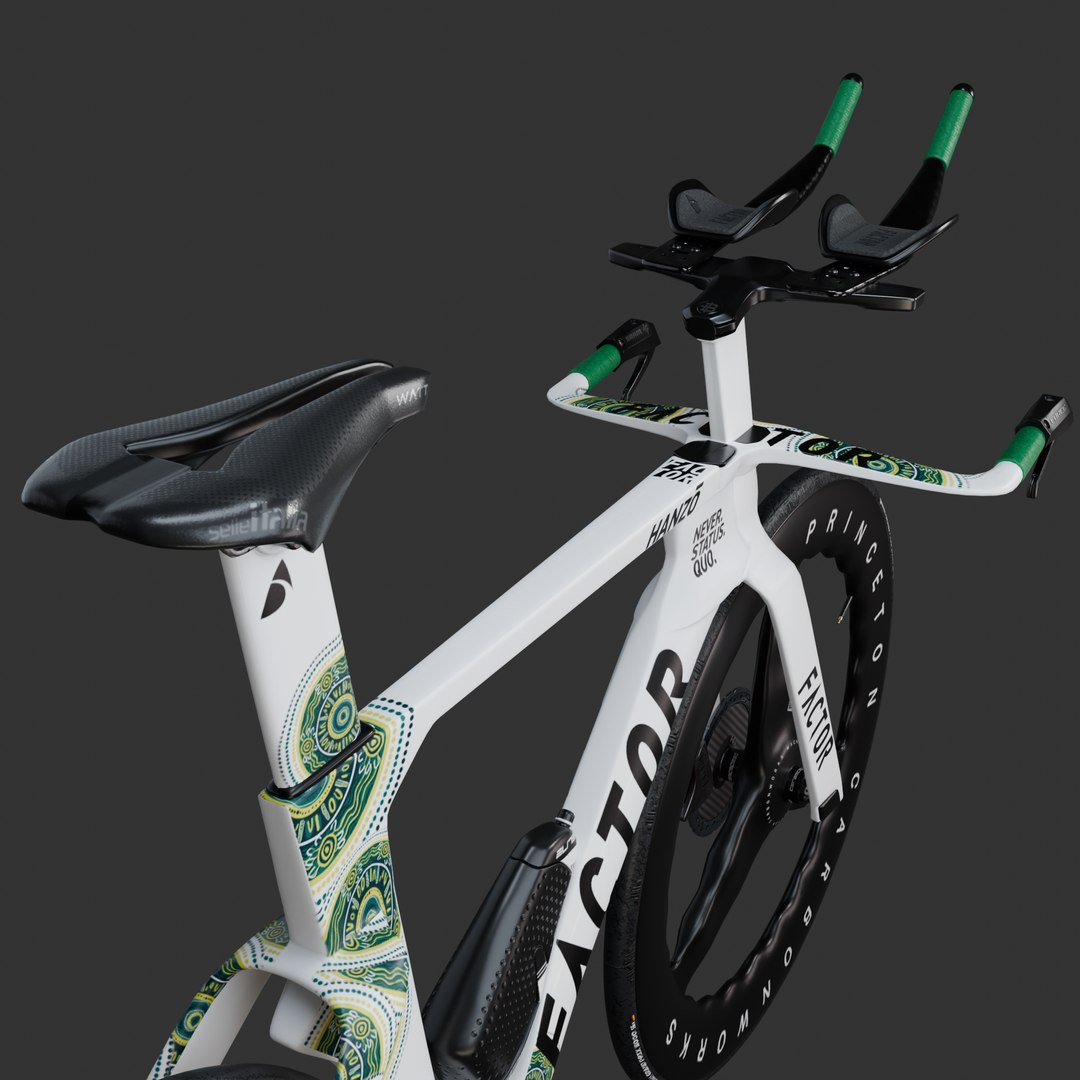 Factor Hanzo Time Trial Bike 3D Model - TurboSquid 2208749