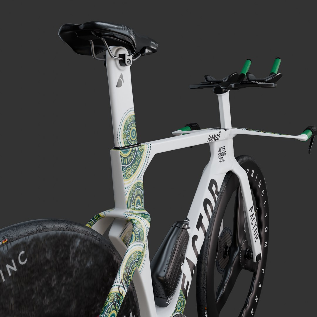Factor Hanzo Time Trial Bike 3D Model - TurboSquid 2208749