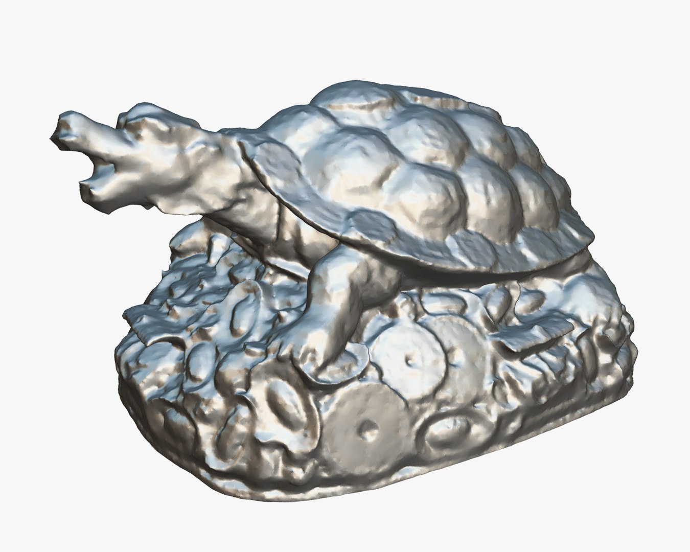 Feng Shui Dragon Turtle 3D Model - TurboSquid 2149768