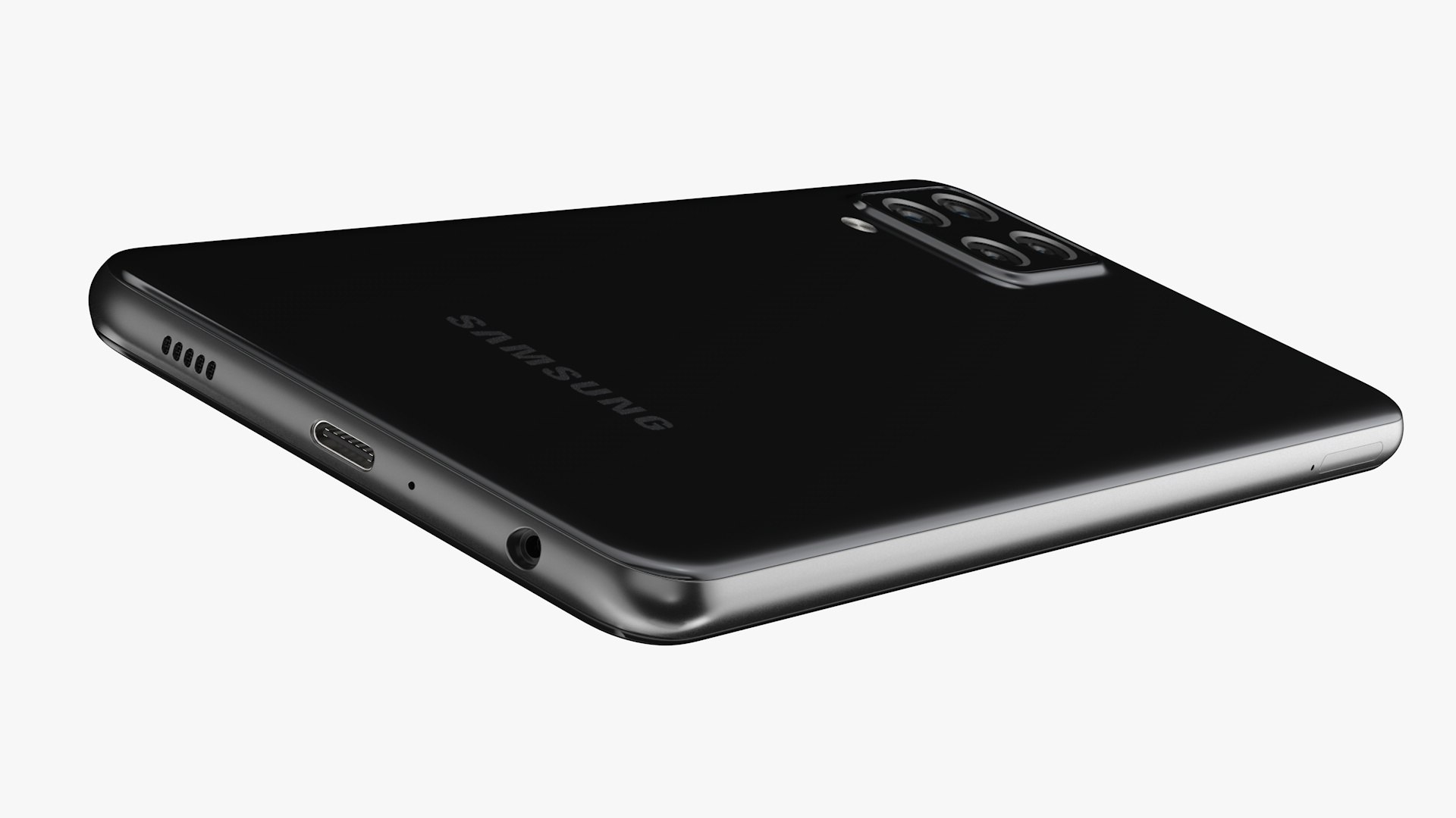 Samsung Galaxy A22 Black 3D Model - TurboSquid 1745020