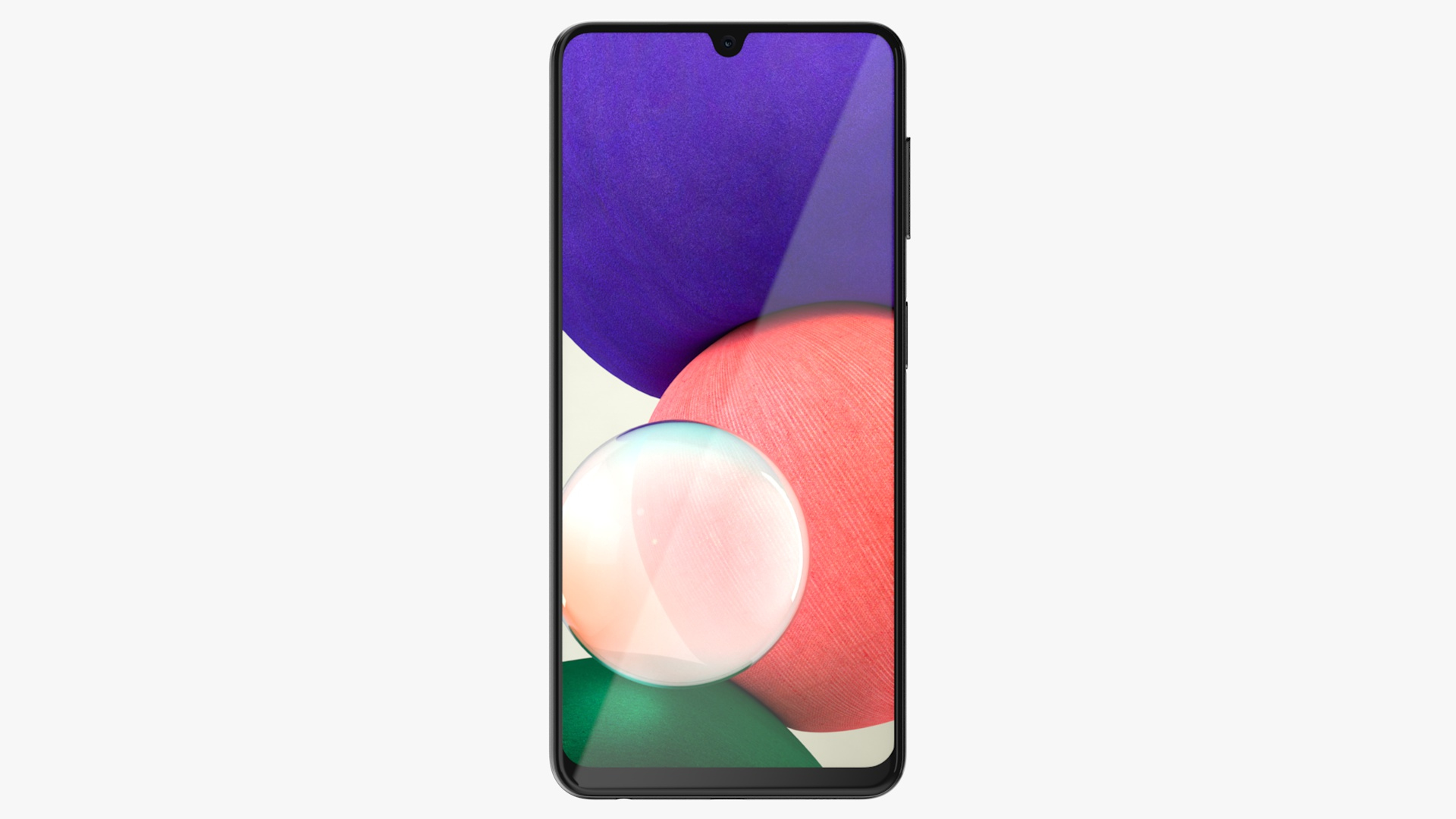 Samsung Galaxy A22 Black 3D Model - TurboSquid 1745020