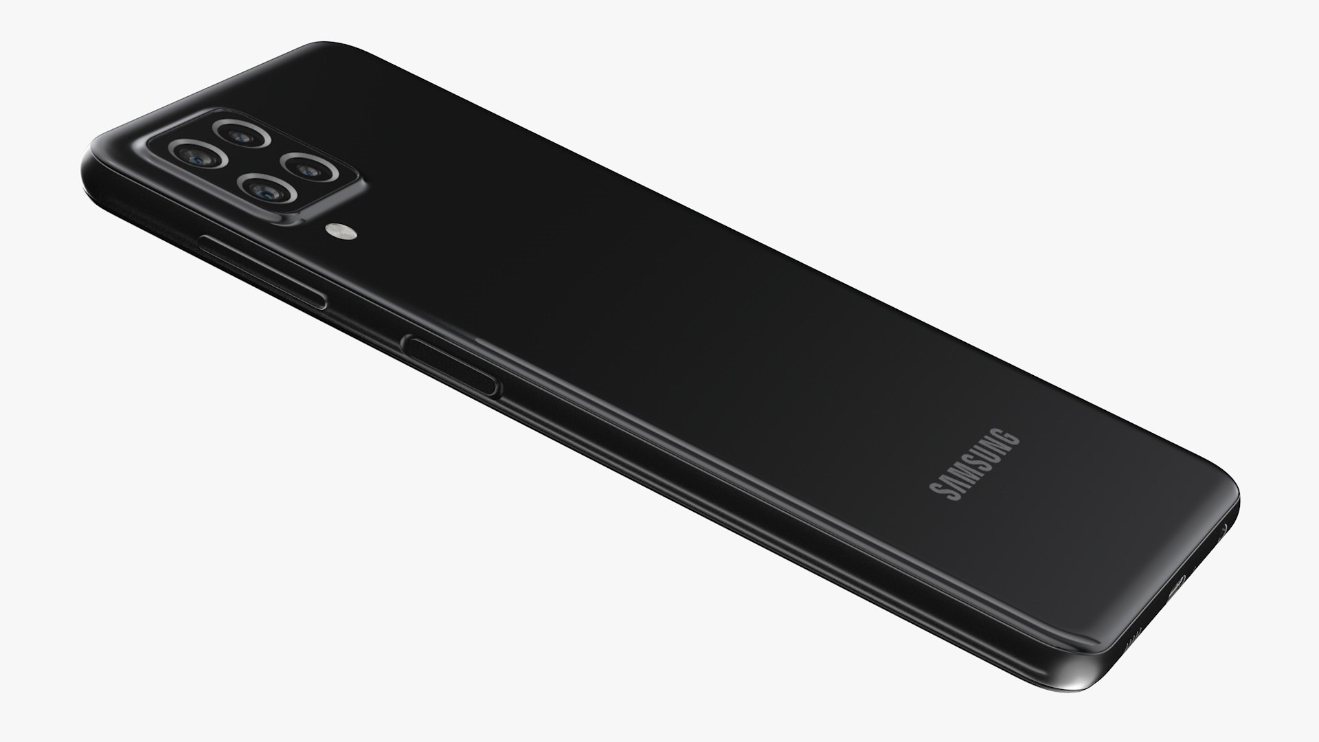 Samsung Galaxy A22 Black 3D Model - TurboSquid 1745020