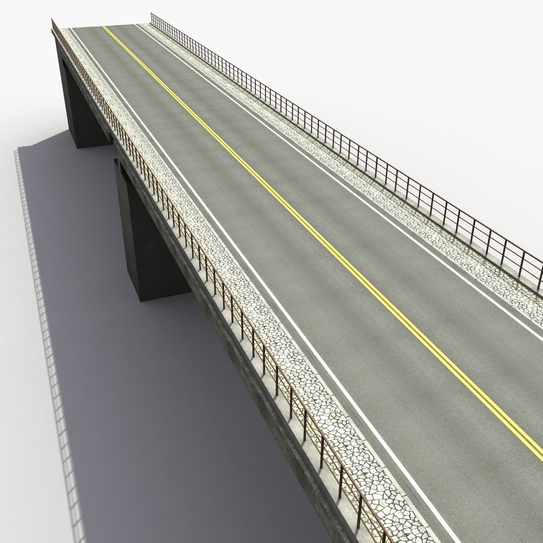 3d Model Overpass Bridge