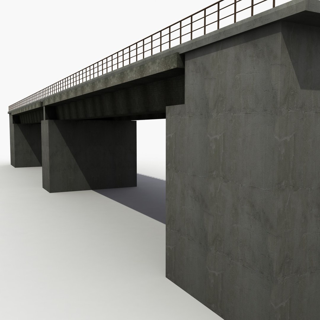 3d Model Overpass Bridge