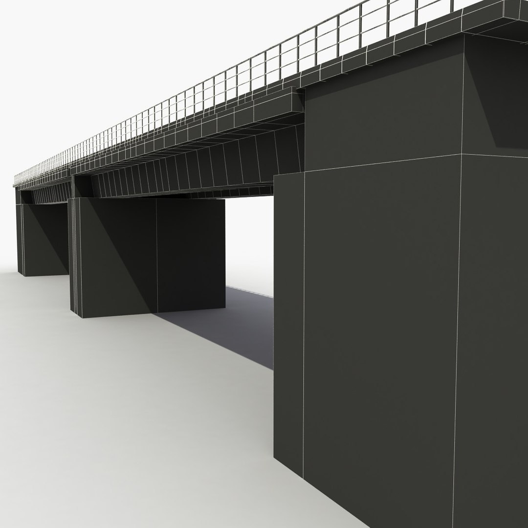 3d Model Overpass Bridge