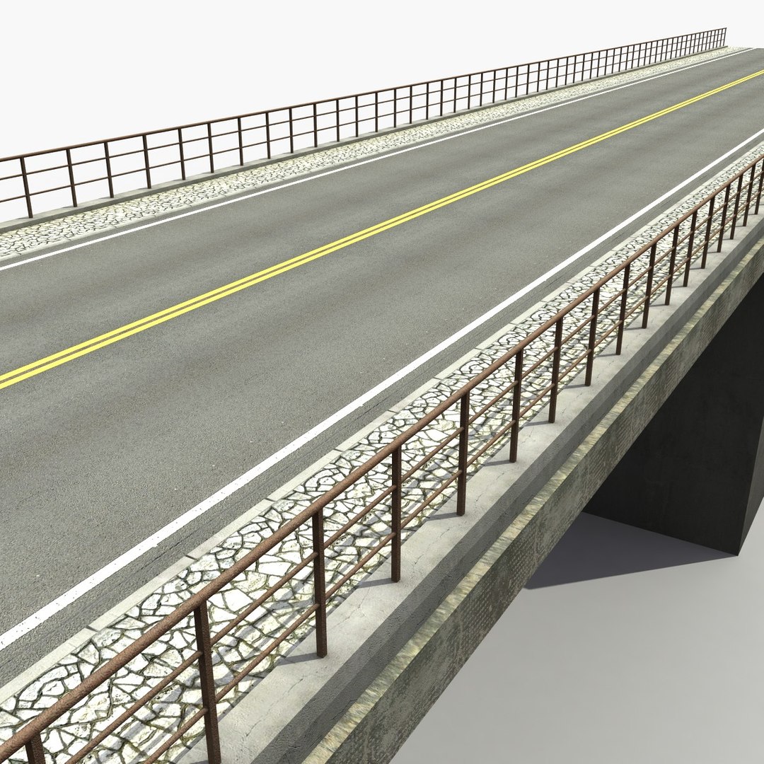 3d Model Overpass Bridge