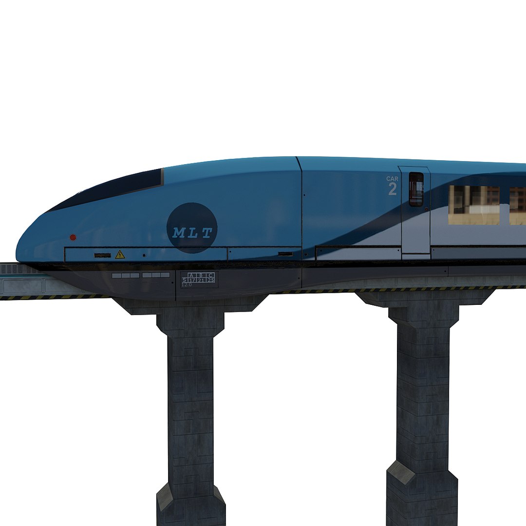 Electromagnetic Futuristic Train Max