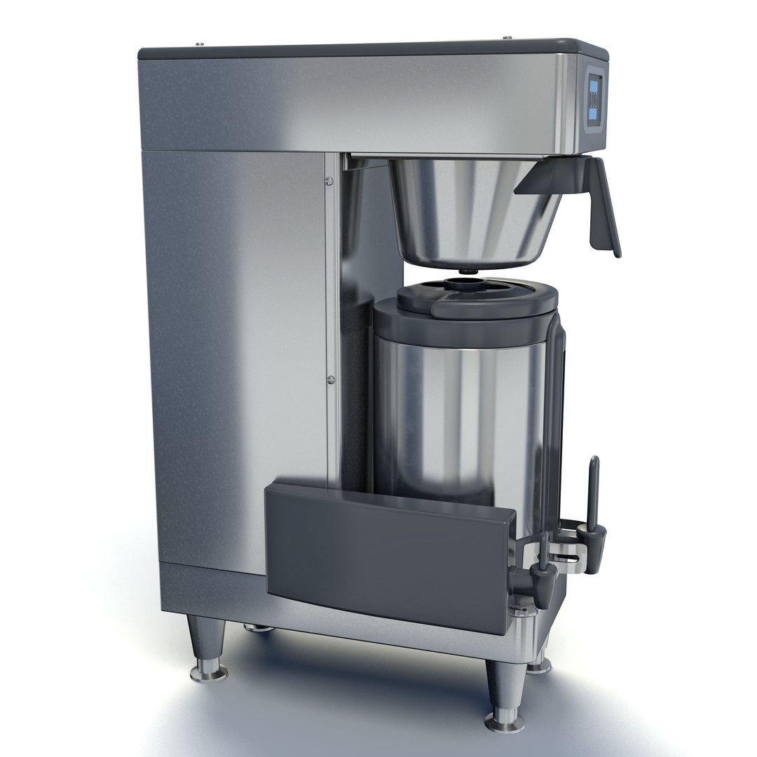 3D BUNN ICB SH Soft Heat Coffee Brewer - TurboSquid 1899684