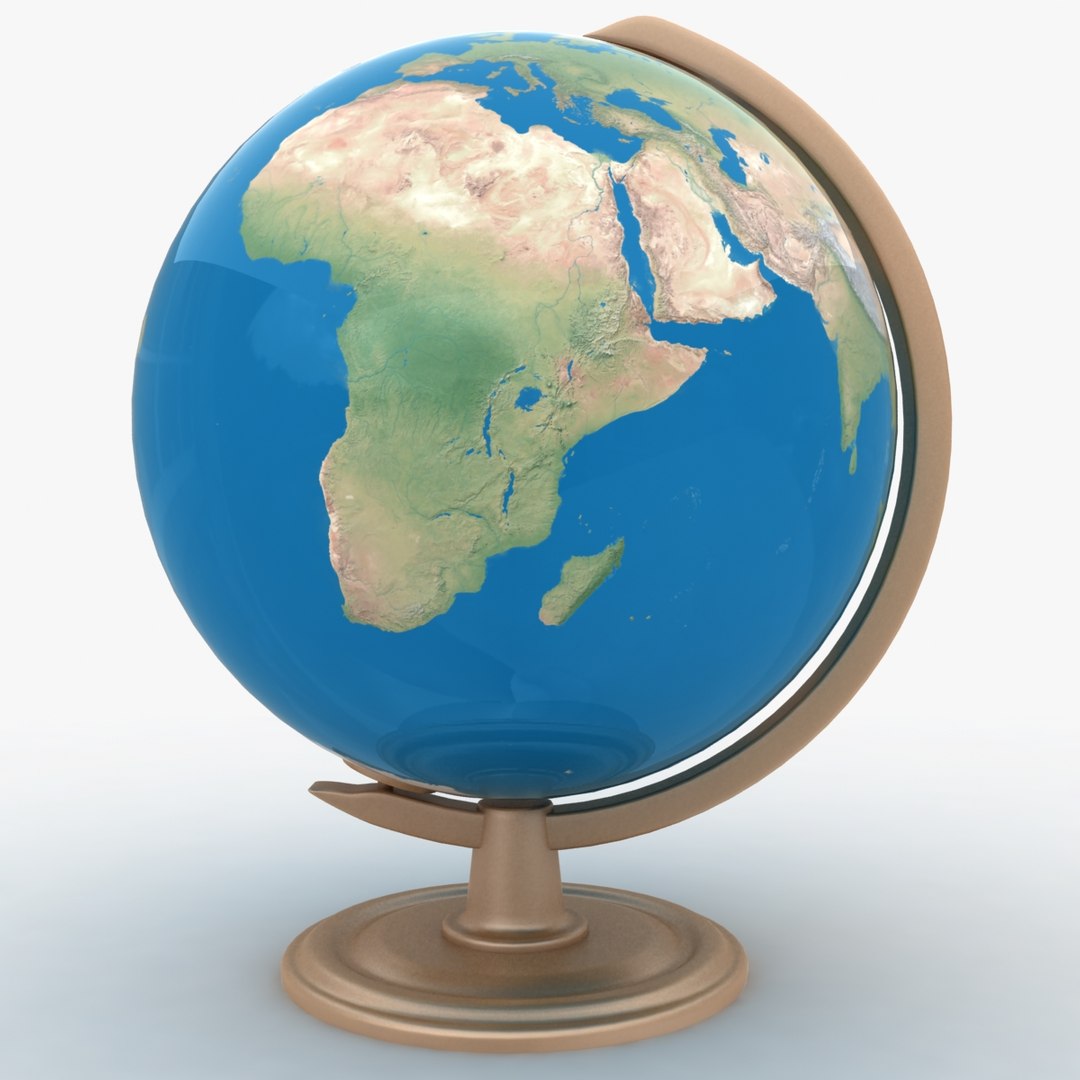 moving 3d globe animation
