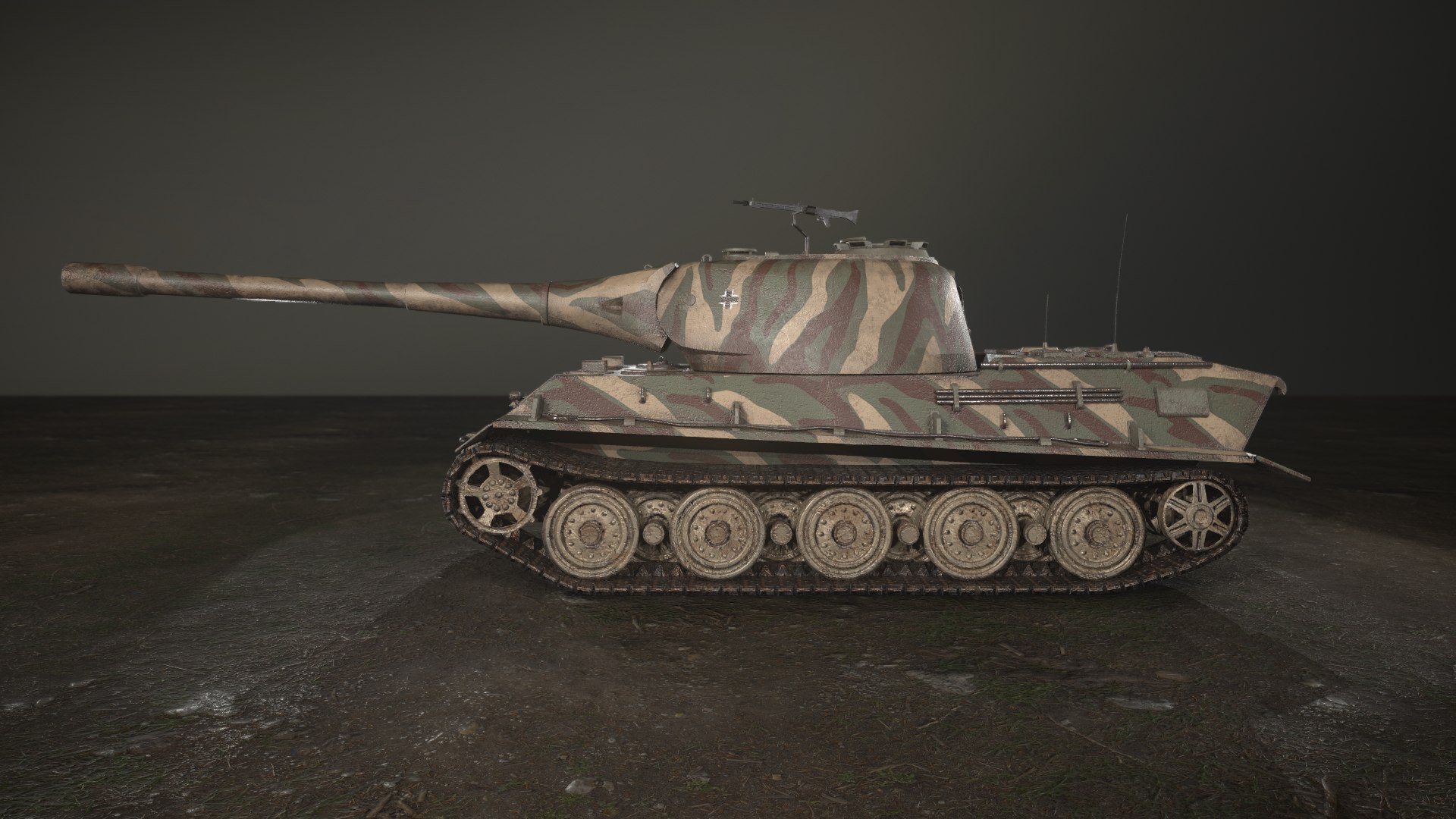 German Panzer Vii Lowe Model - TurboSquid 1426139