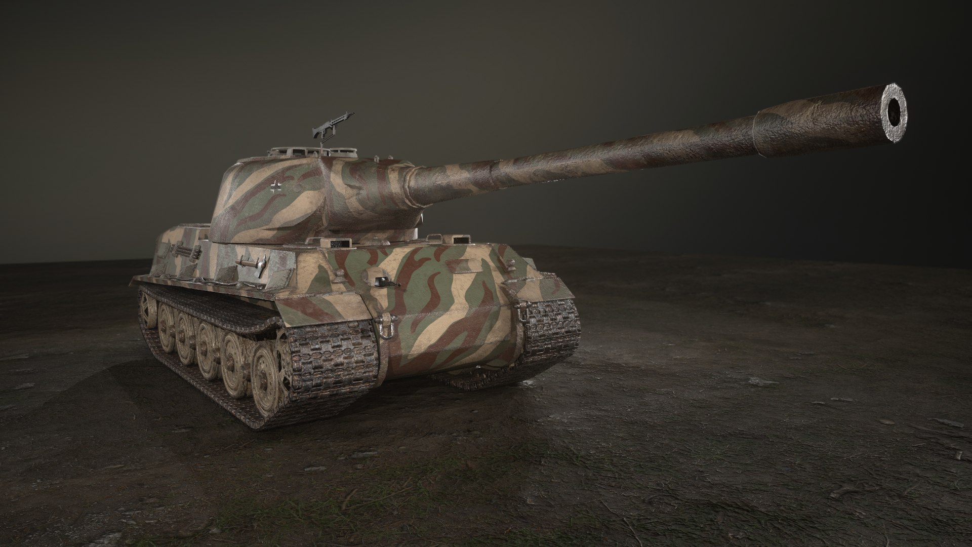 German Panzer Vii Lowe Model - TurboSquid 1426139