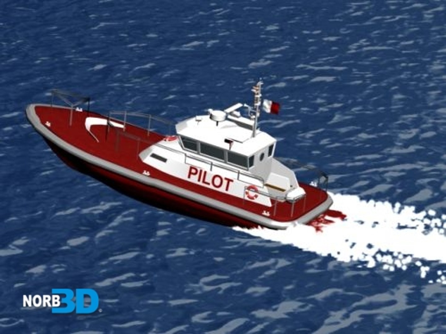 Pilot Boat 3d 3ds