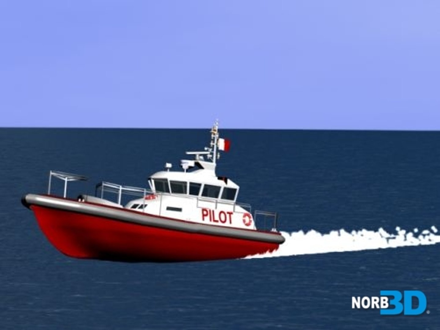 Pilot Boat 3d 3ds