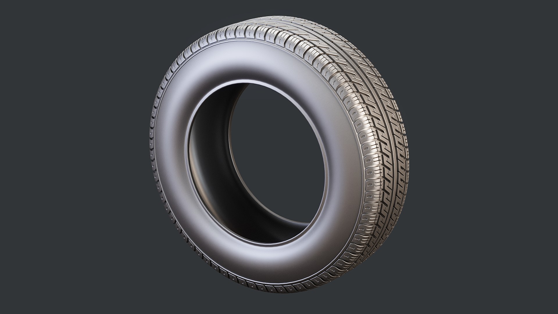 3D Classic Car Tyre - TurboSquid 2013695