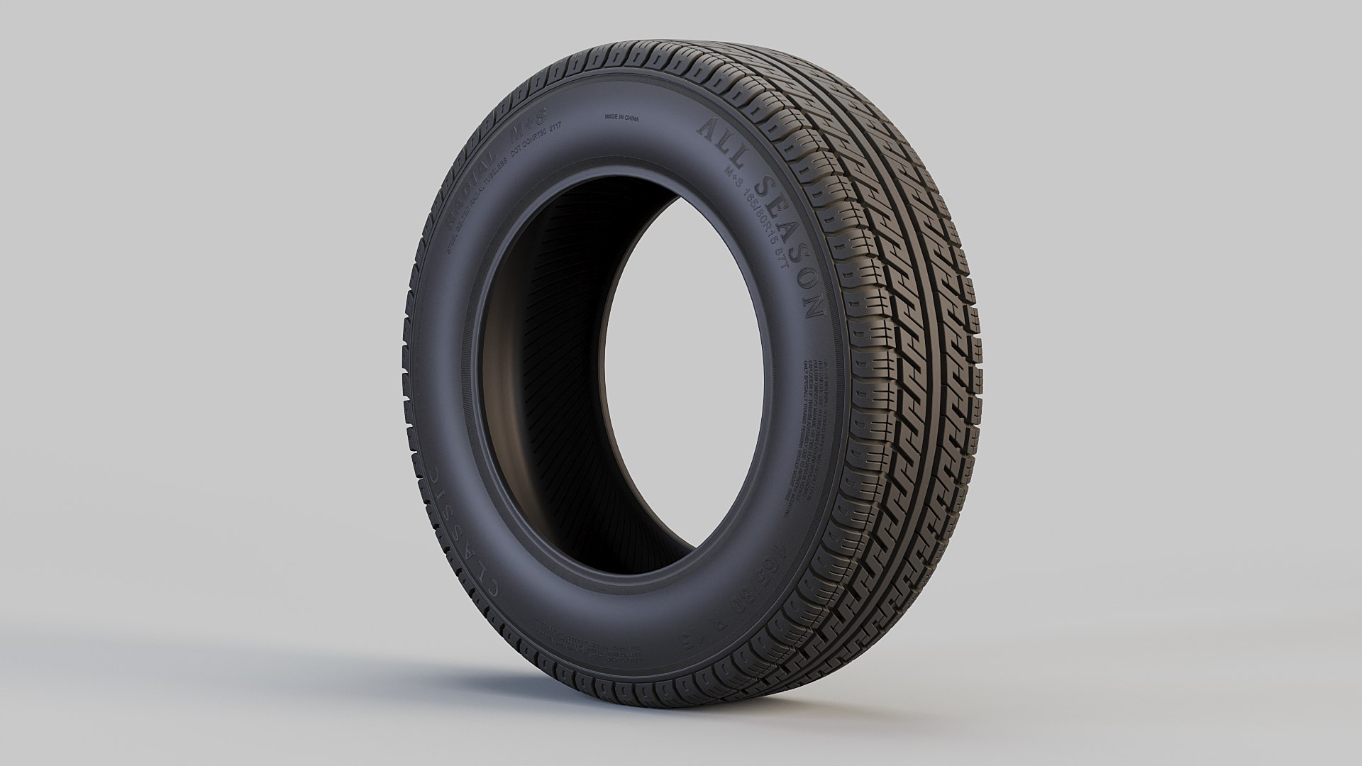 3D Classic Car Tyre - TurboSquid 2013695