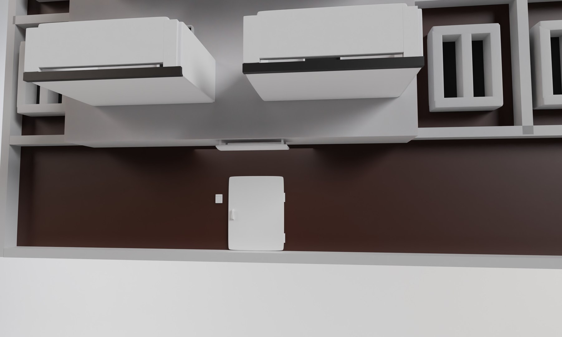 3D Monolithic Multi-storey Building - TurboSquid 1954435