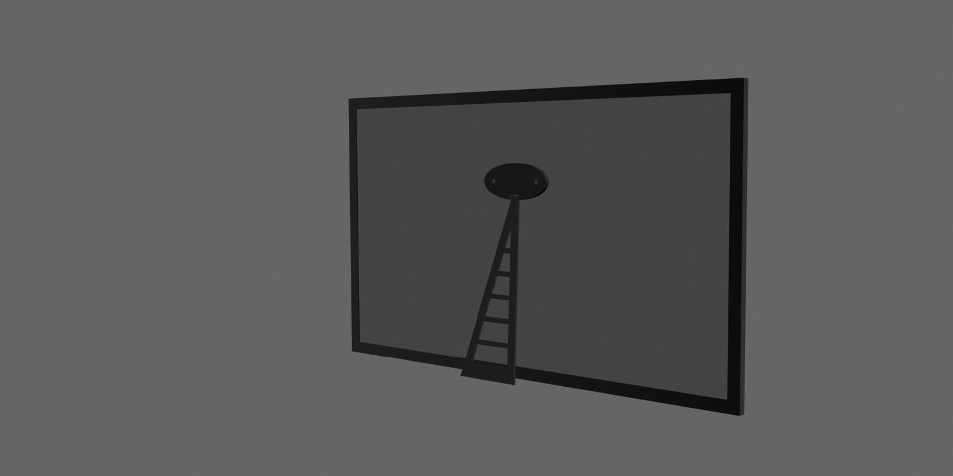 Photo Frame Fish 3d Model