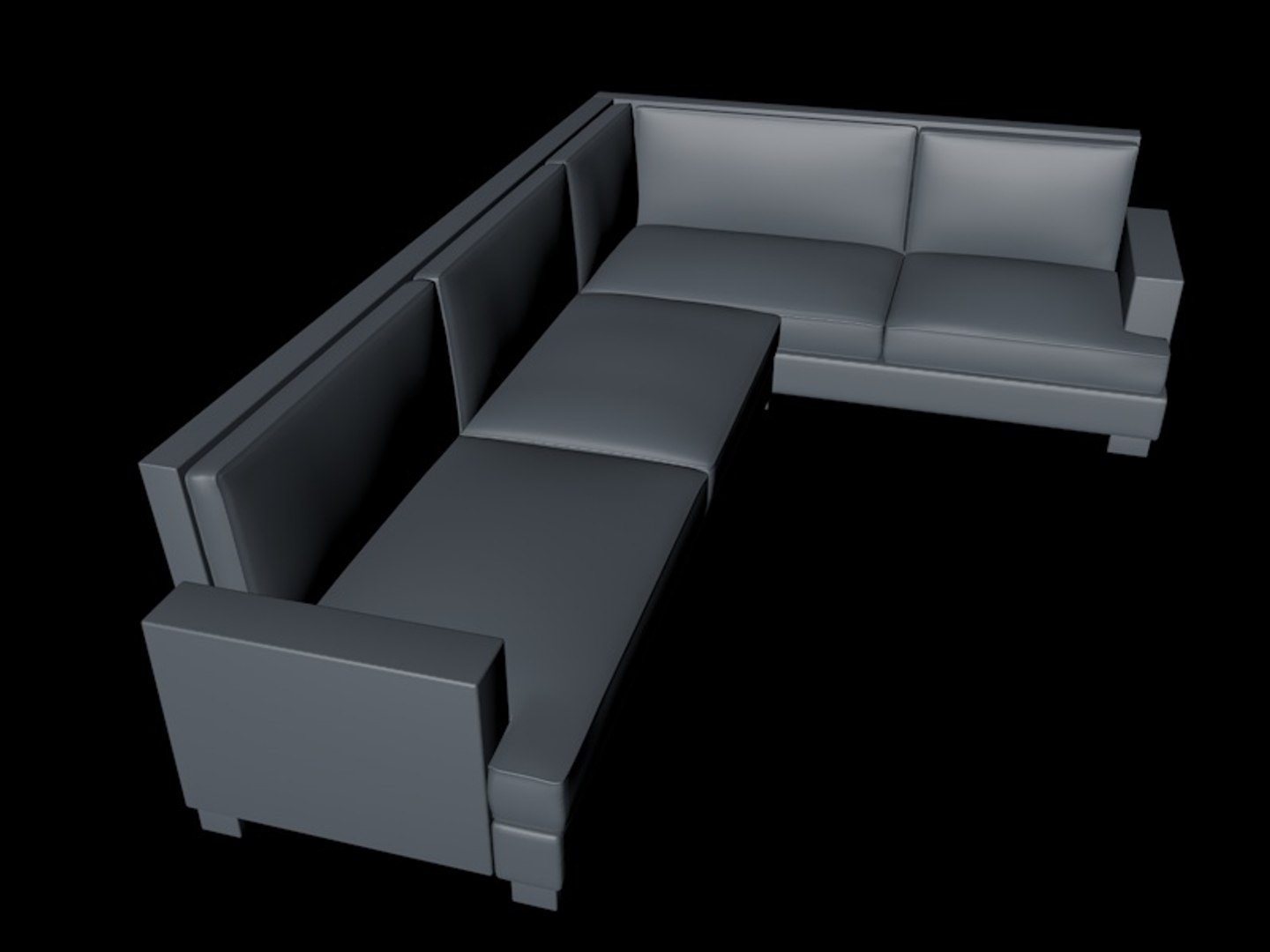 3d Vita Lounge Sofa - Model