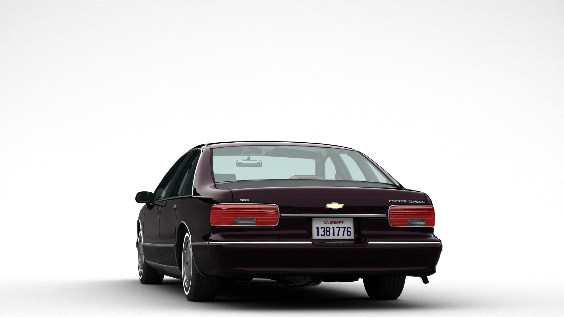3D Model Chevrolet Caprice Classic 1994 - TurboSquid 2010725