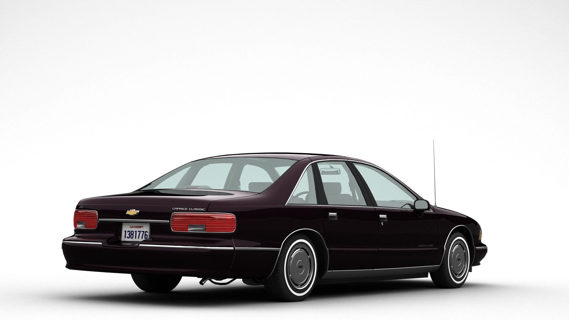 3D Model Chevrolet Caprice Classic 1994 - TurboSquid 2010725