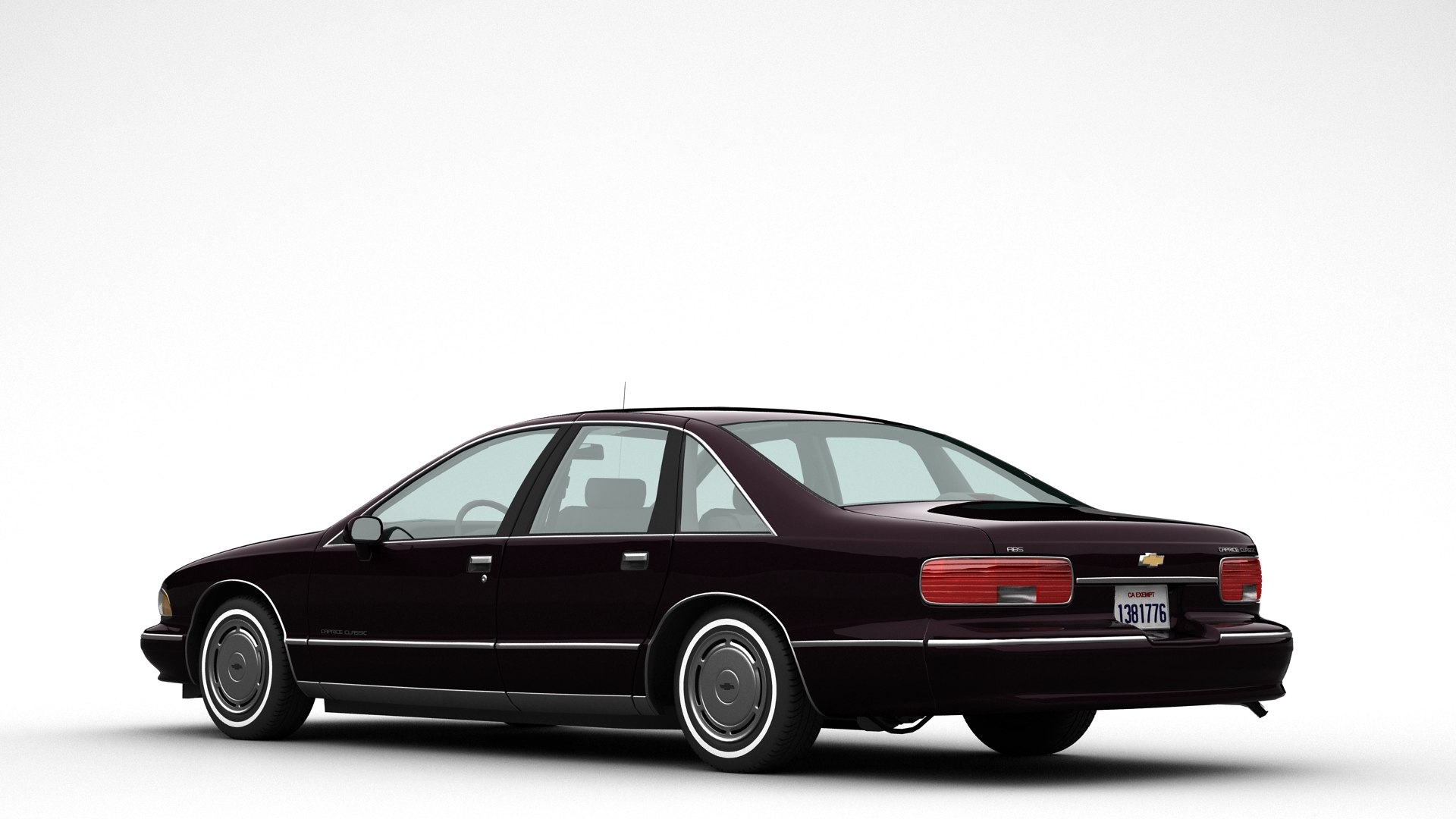 3D Model Chevrolet Caprice Classic 1994 - TurboSquid 2010725