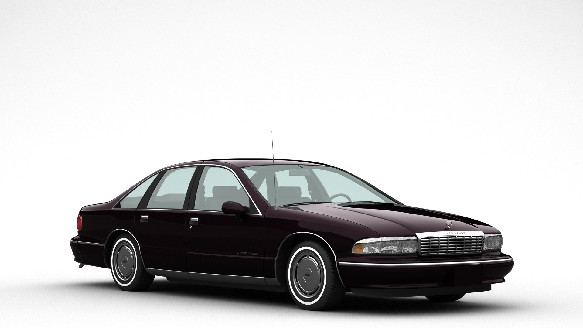 3D Model Chevrolet Caprice Classic 1994 - TurboSquid 2010725