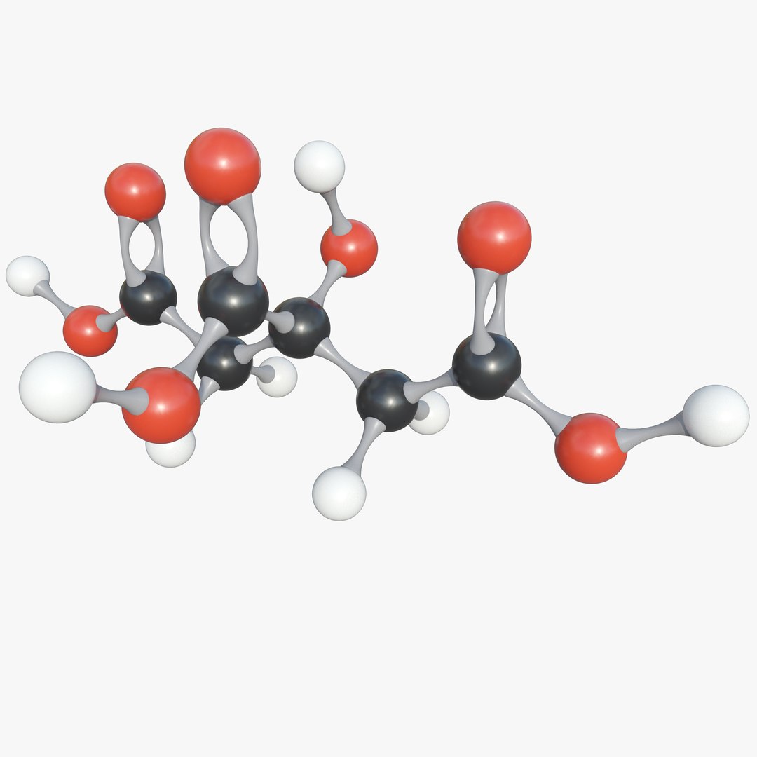 Citric Acid With PBR 4K 8K 3D model - TurboSquid 1943140