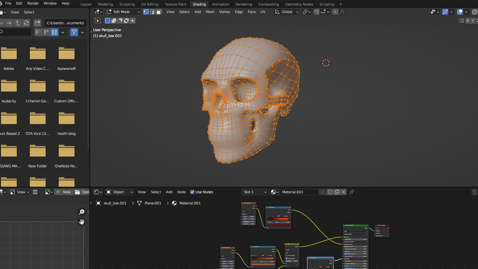 3D Procedural Skin Material Blender - TurboSquid 2152061
