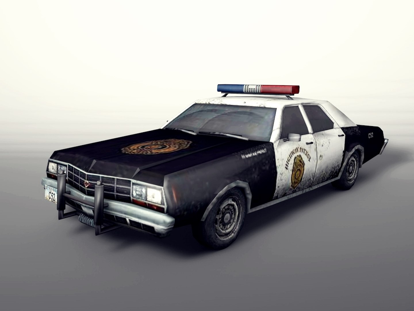 3d Model Police Car