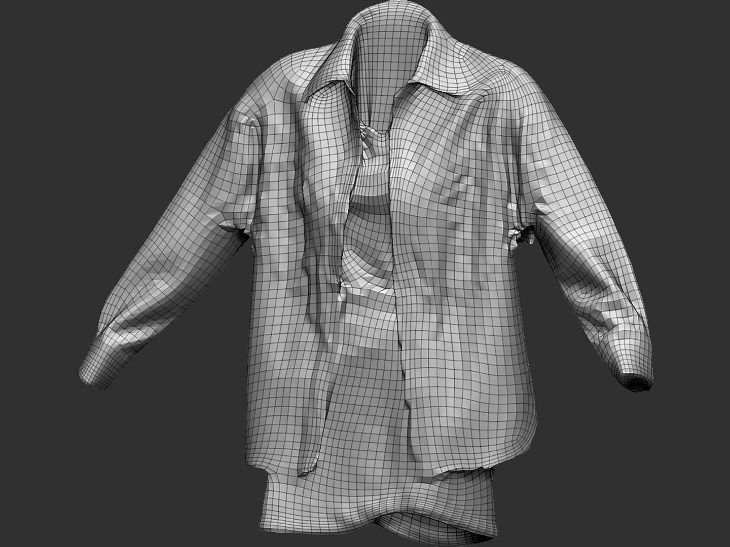 Jacket Scan 3D Model - TurboSquid 1875712
