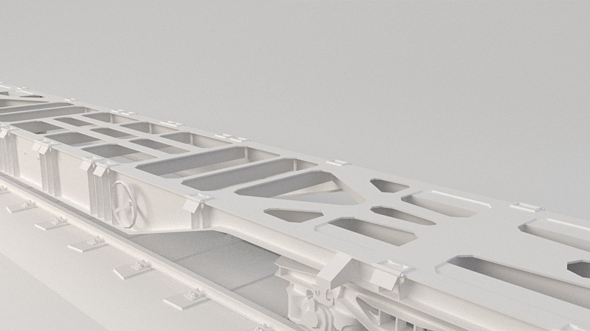 3D Model Train Platform Flat - TurboSquid 1524287