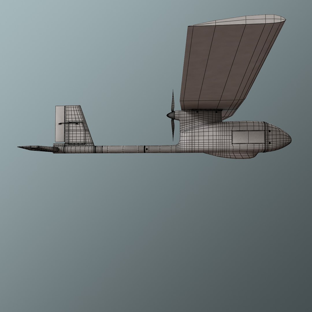 3d Aerovironment Raven Uav Model