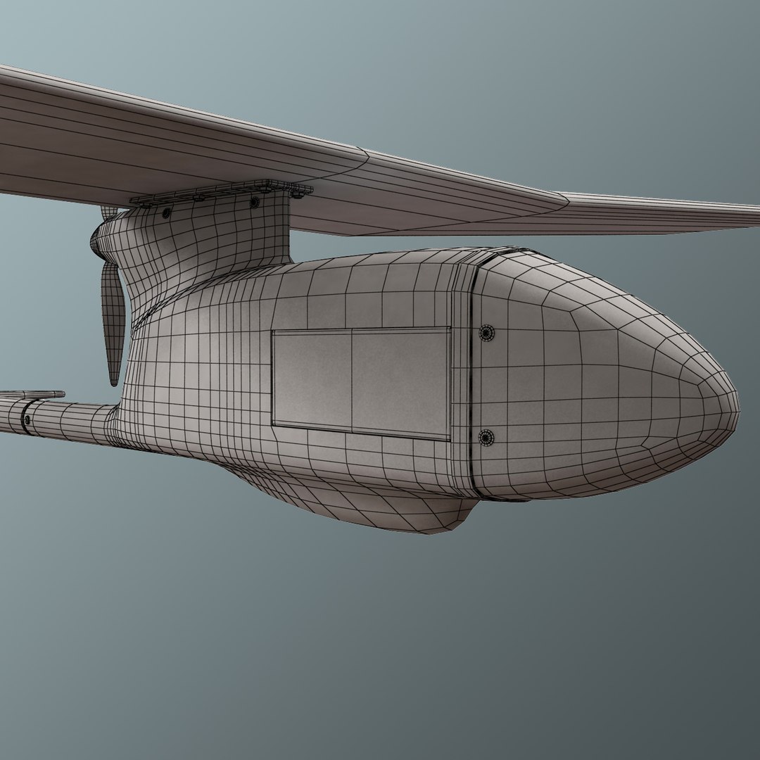 3d Aerovironment Raven Uav Model