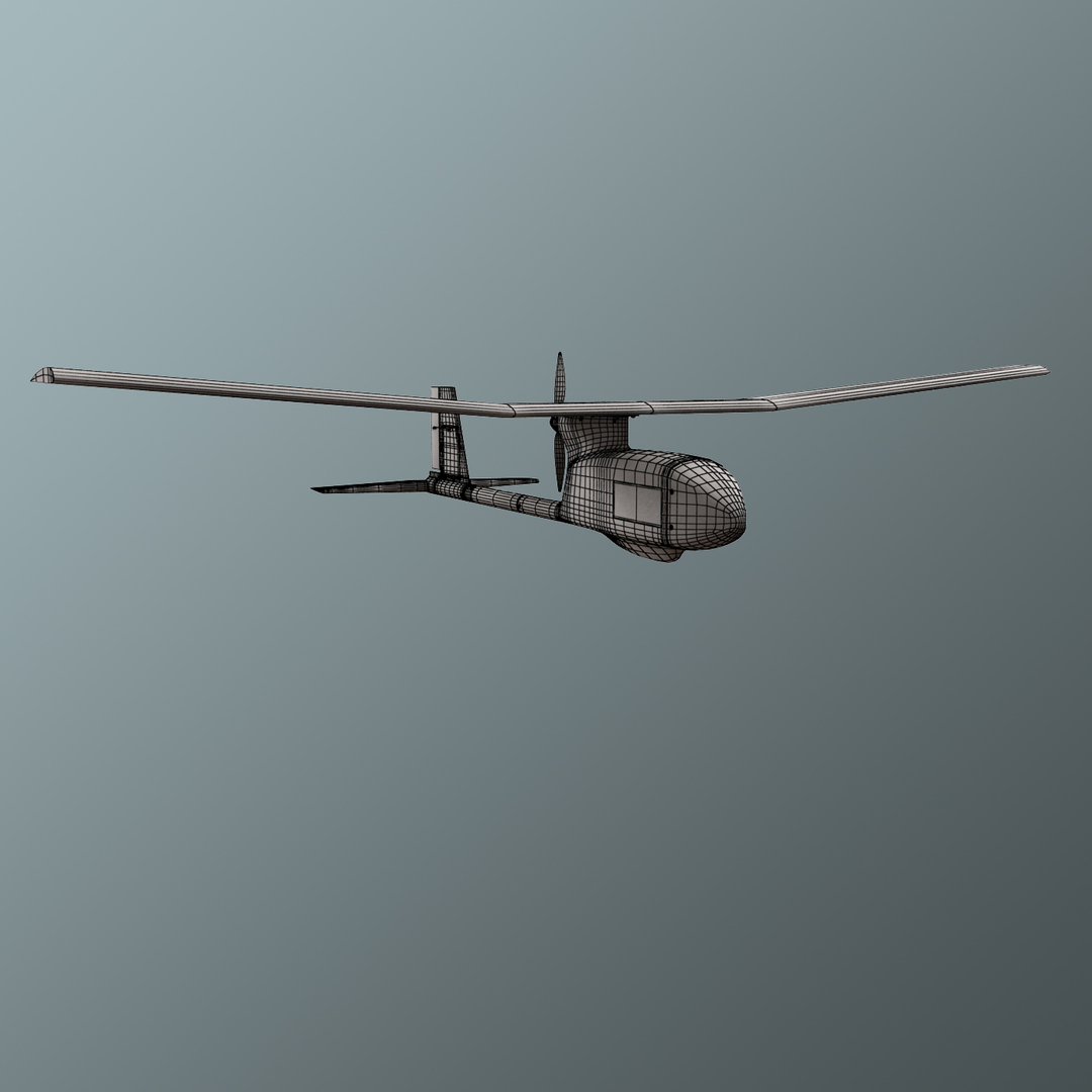 3d aerovironment raven uav model