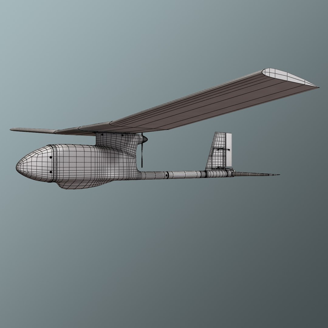3d Aerovironment Raven Uav Model