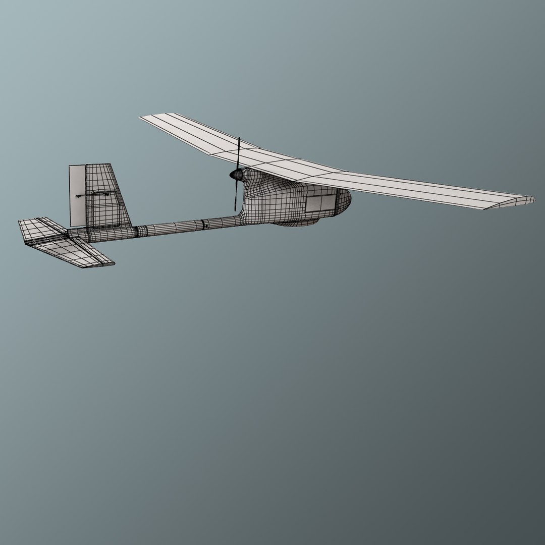 3d Aerovironment Raven Uav Model