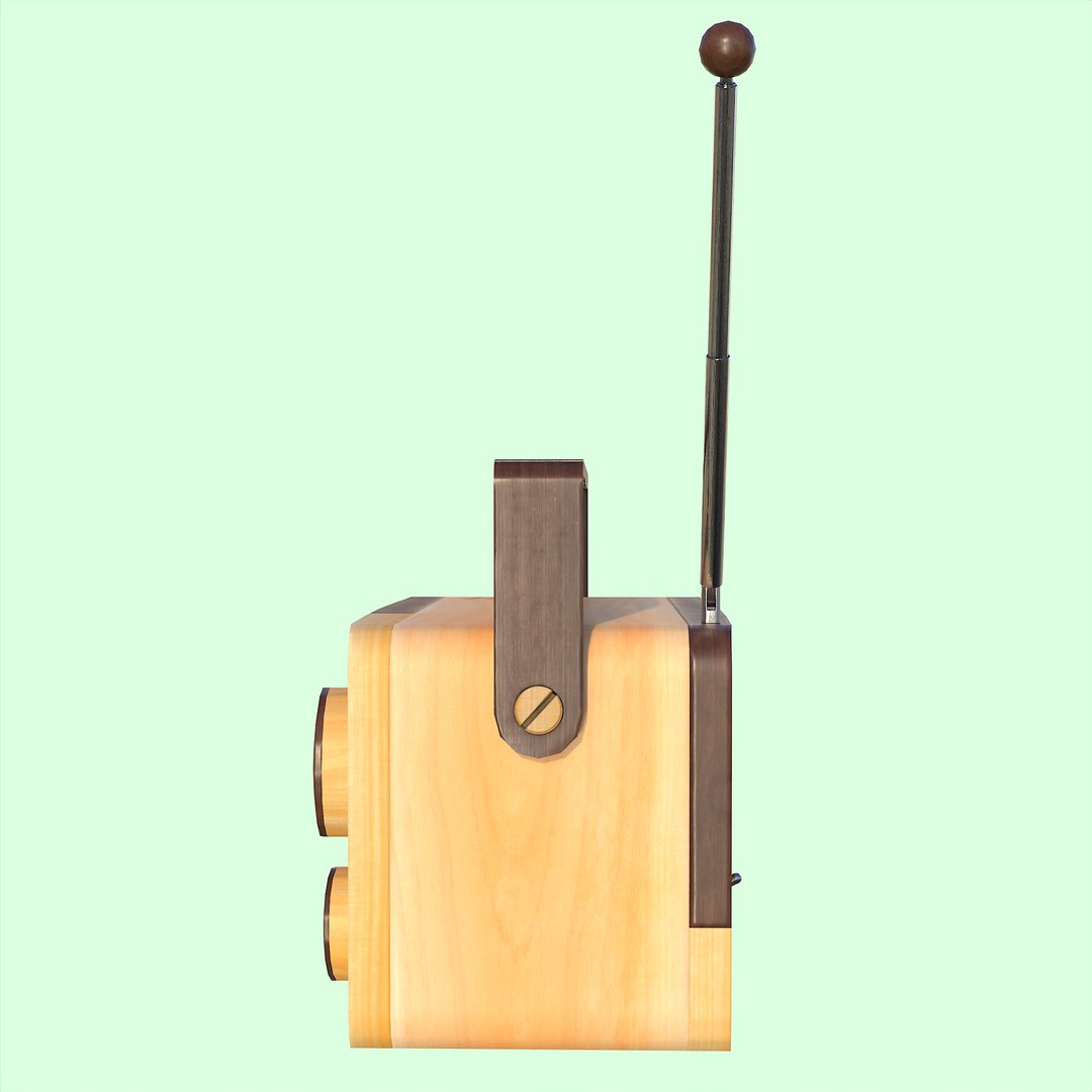 Free 3D Model Minimalist Radio - TurboSquid 2079668