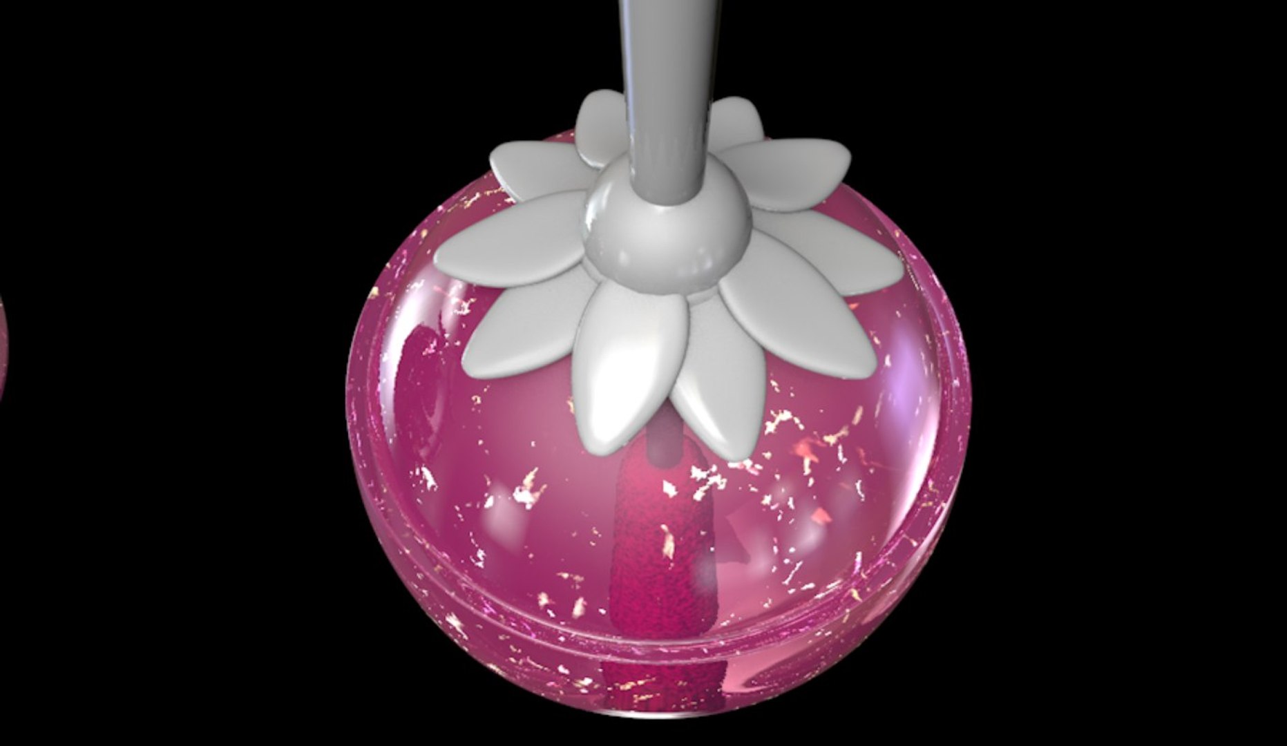 Flowers Lollipoop Lipstick 3D - TurboSquid 1365800