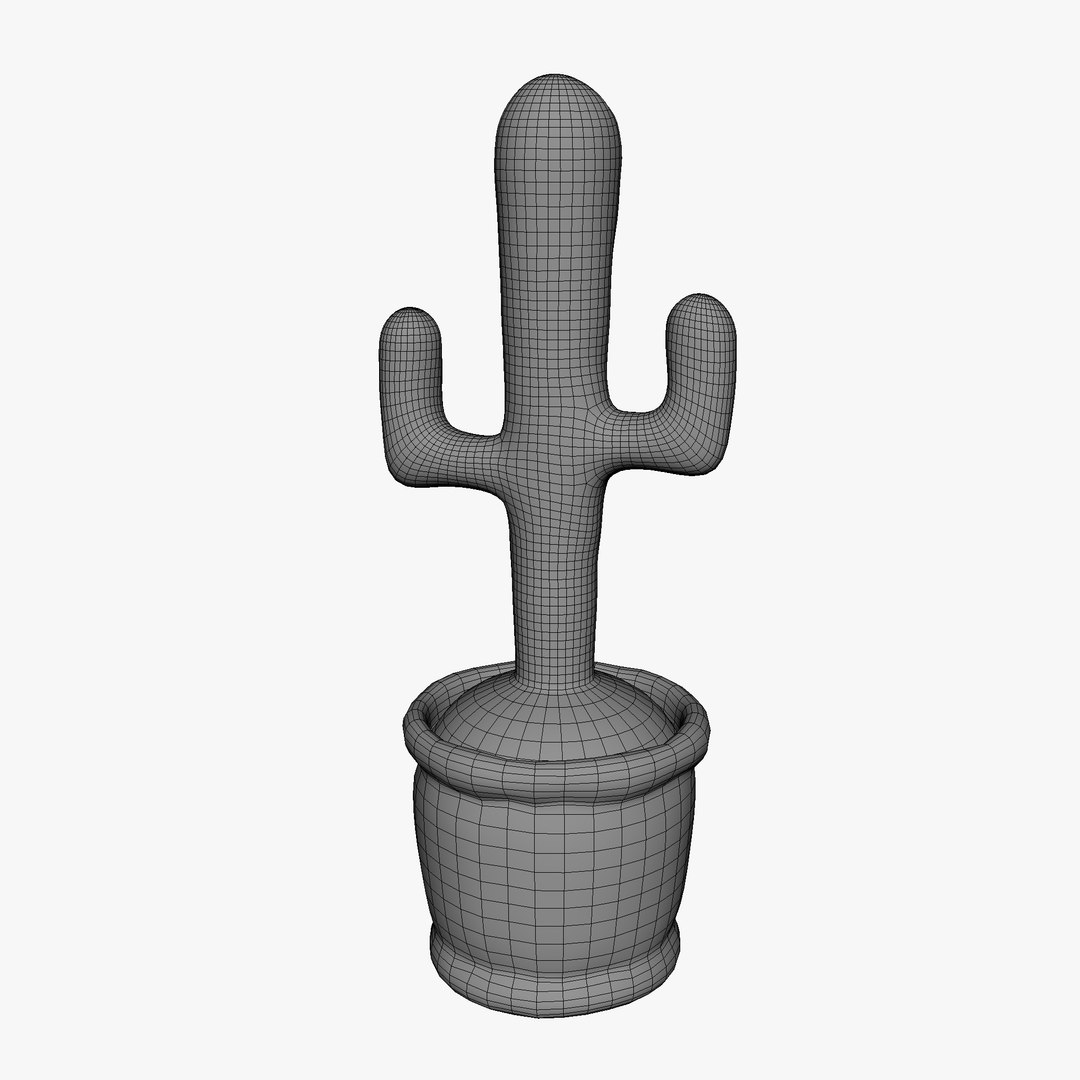 3D Dancing Cactus - TurboSquid 1836745