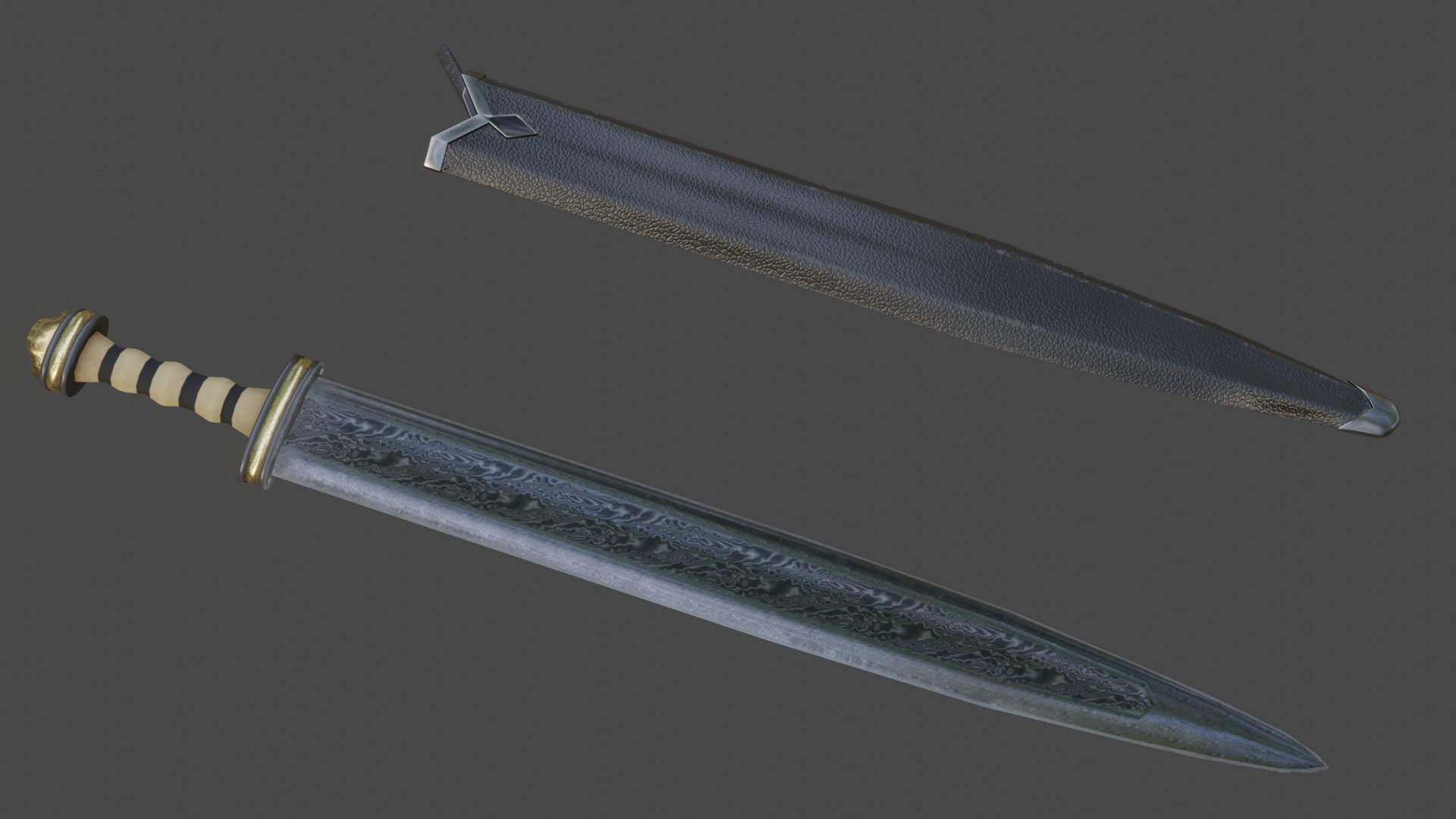 Gladius Game Ready Model PBR Textures 4K 3D - TurboSquid 1797282