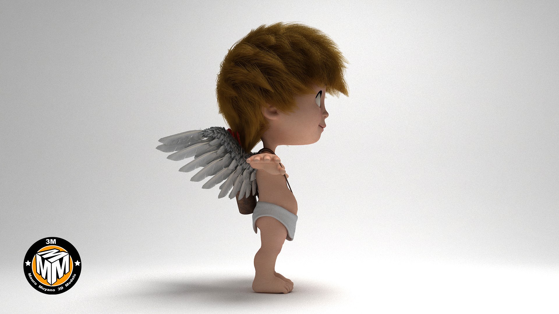 3D Cupid Angel - TurboSquid 1274873