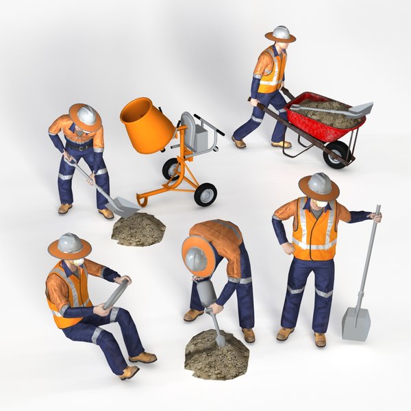 Construction Worker 3D Models for Download | TurboSquid