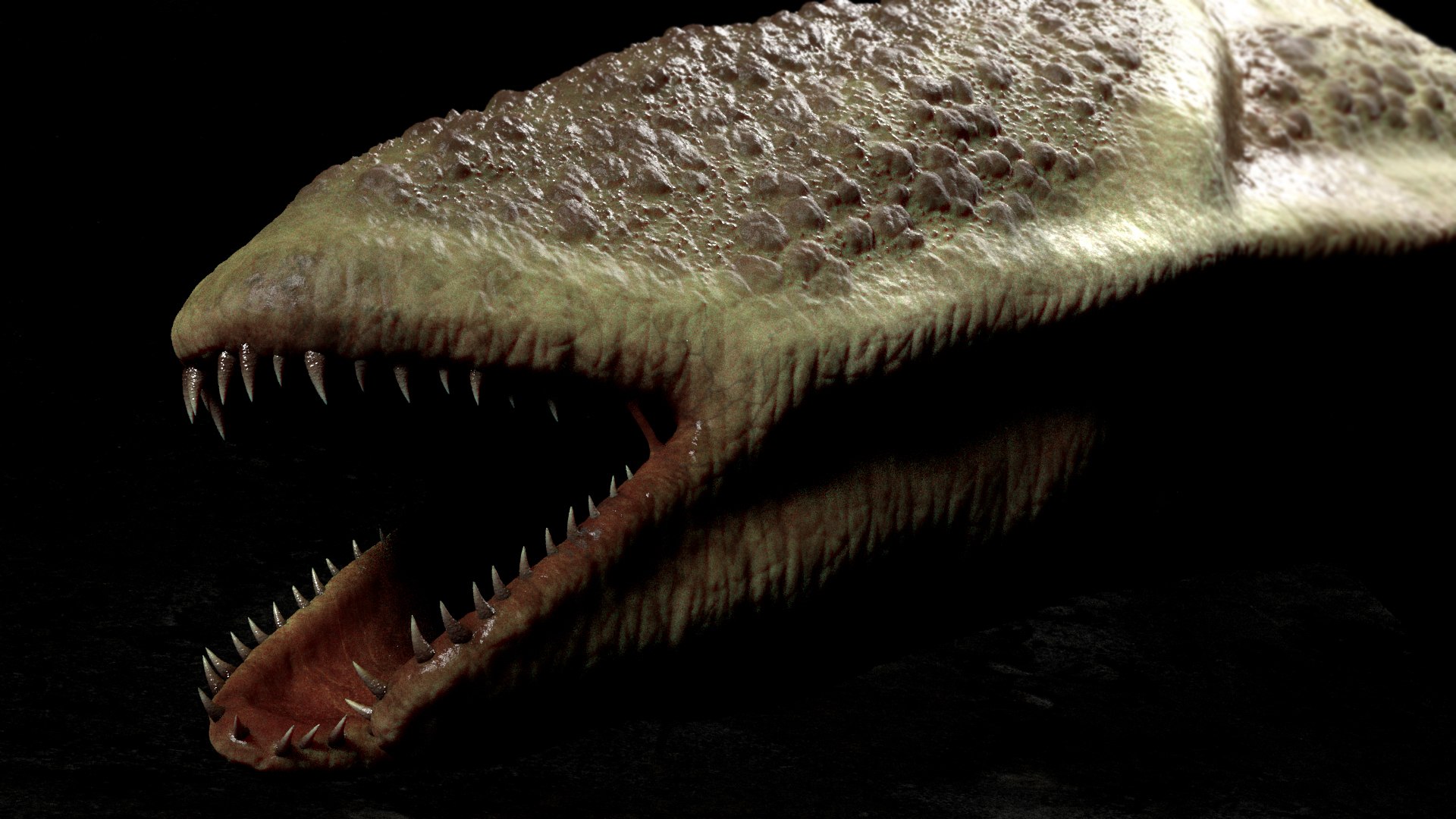 Free 3D Giant Worm Creature - TurboSquid 2231916