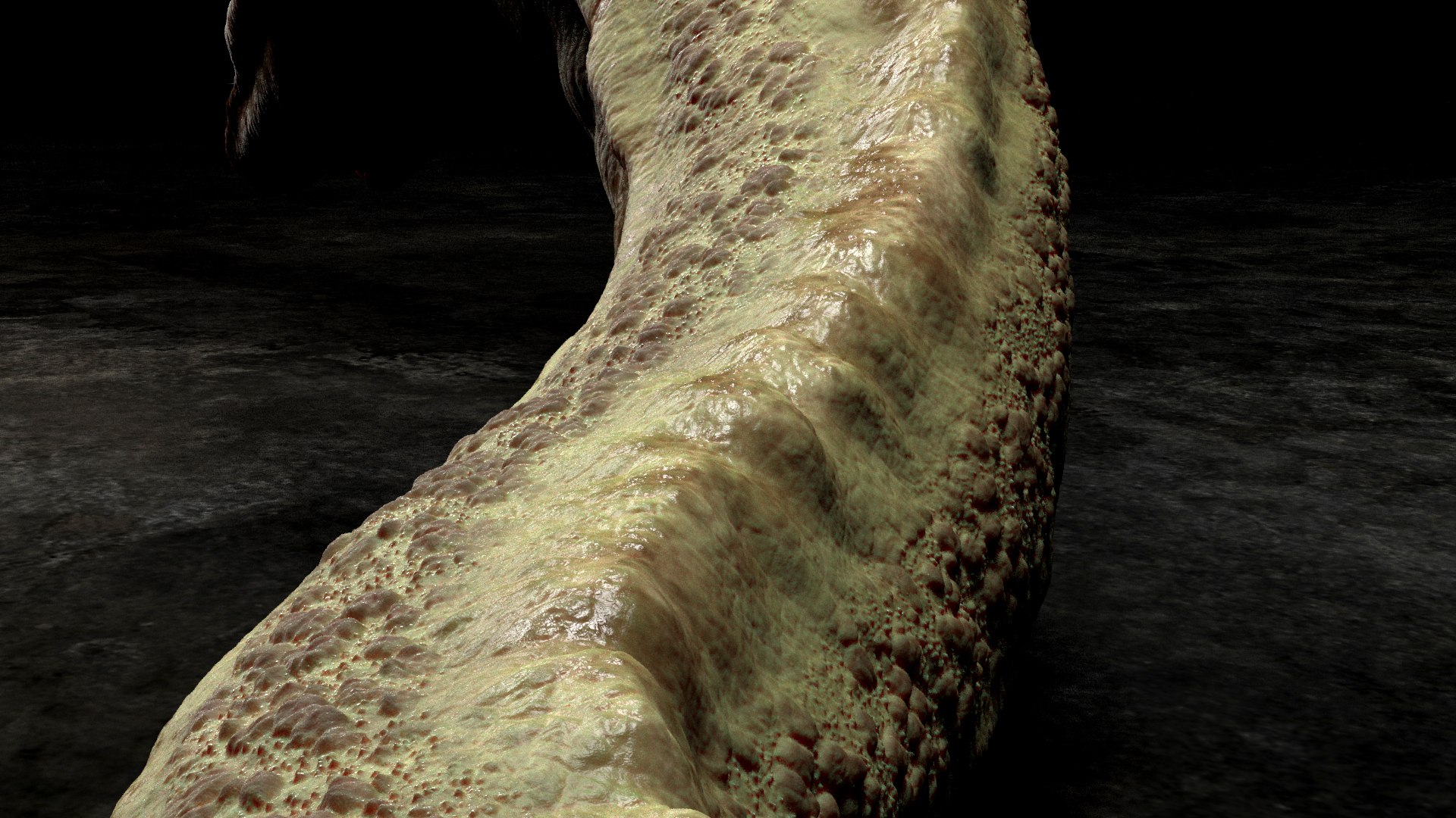 Free 3D Giant Worm Creature - TurboSquid 2231916